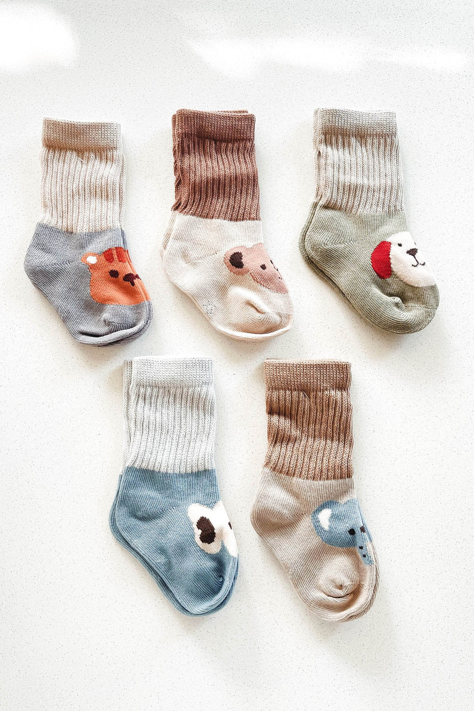 ANIMAL SOCKS / SET OF 5 – Halite Minis